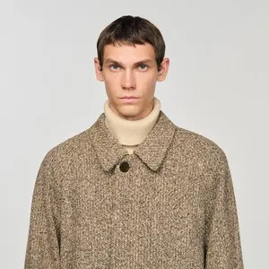 Sandro Oversized Wool Coat