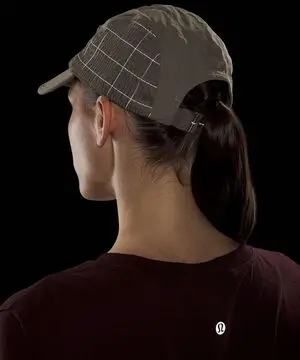 Lululemon Multi-panel Reflective Running Cap - Warm Ash Grey