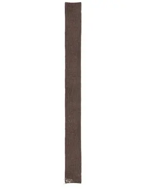 MAISON MARGIELA Wool Scarf - Brown