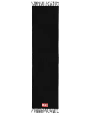 DIESEL® S-imon" Scarf - Black