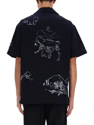 Drole De Monsieur Shirt With Embroidery