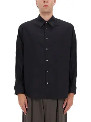 LEMAIRE Cotton "regular" Shirt - Grey