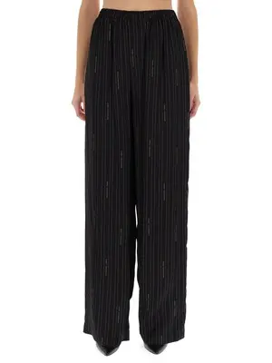 Balenciaga Pyjama Trousers - Black