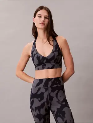 Printed Medium Impact Sports Bras