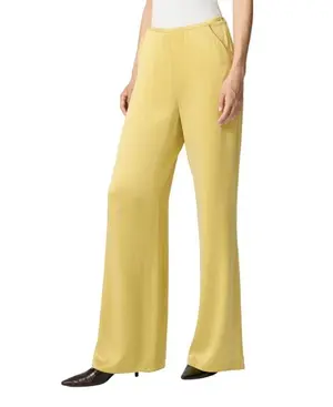 NOCTURNE Relaxed Fit Pants - Yellow