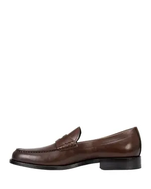 BOSS Tayil Loafer Flats - Dark Brown