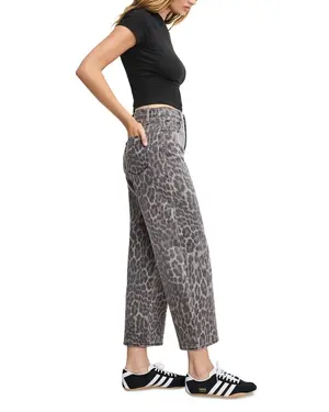 Good American Good Standard Barrel Jeans