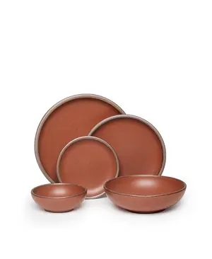 EAST FORK POTTERY Shallow Dinner Set Amaro