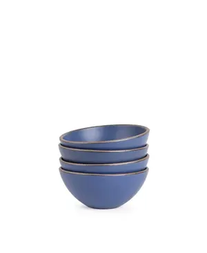 EAST FORK POTTERY East Fork Soup Bowl, Set Of 4 - Blue Ridge
