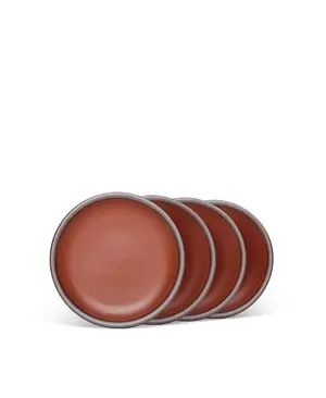 EAST FORK POTTERY Cake Plate, Set Of 4 - Amaro