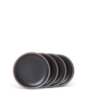 EAST FORK POTTERY Cake Plate, Set Of 4 - Black Mountain