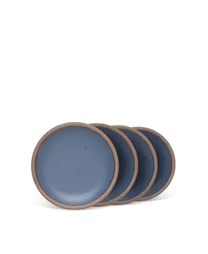 EAST FORK POTTERY Cake Plate, Set Of 4 - Blue Ridge