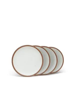 EAST FORK POTTERY Cake Plate, Set Of 4 - Eggshell