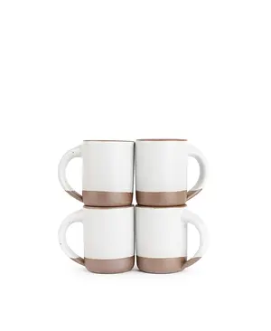 EAST FORK POTTERY The Mug, Set Of 4 Eggshell