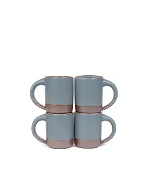 EAST FORK POTTERY The Mug, Set Of 4 - Heron