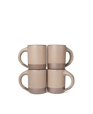 EAST FORK POTTERY The Mug, Set Of 4 - Morel