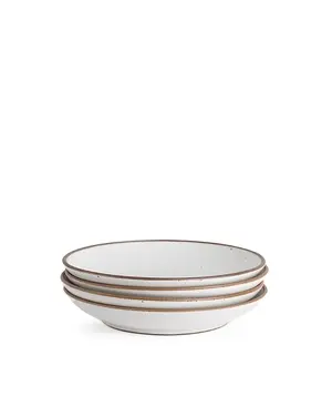 EAST FORK POTTERY East Fork Coupe Plates, Set Of 4 - Eggshell