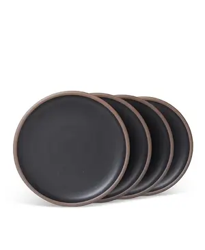 EAST FORK POTTERY East Fork Dinner Plate, Set Of 4 - Black Mountain