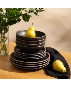 EAST FORK POTTERY Starter 12 Piece Set - Black Mountain