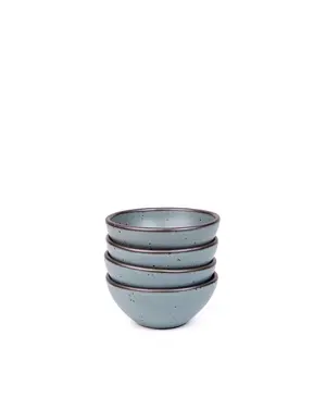 EAST FORK POTTERY Ice Cream Bowl, Set Of 4 - Heron
