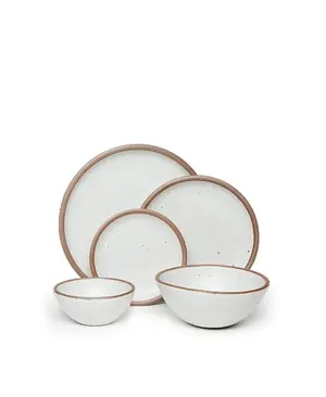 EAST FORK POTTERY East Fork Potter's Dinner Set Eggshell