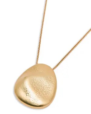 REISS Perdita Sculptural Nugget Pendant Necklace