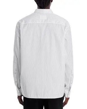 Helmut Lang Relaxed Fit Button Front Shirt