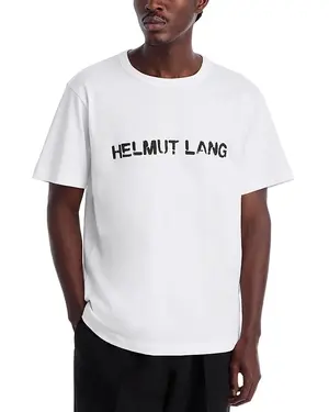 Helmut Lang Stencil Logo Tee - White