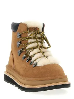 UGG X Sacai Hiker Ankle Boots - Beige