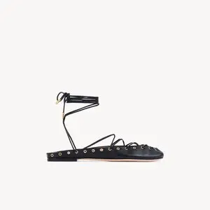 Chloé Ghillies Ballerina - Black