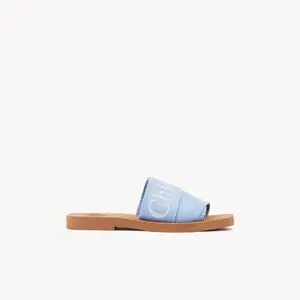 Chloé Woody Mule - Automnal Blue