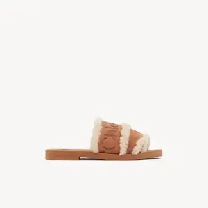 Chloe Trimmed Mules Clogs For Women