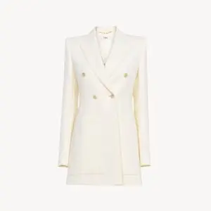 Chloé Cotton-mix Jacquard Tailored Jacket
