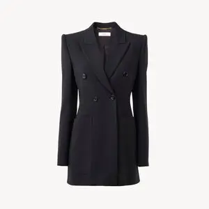 Chloé Double-breasted Tailored Jacket - Eggshell