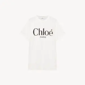 Chloé Oversized Logo T-shirt - White