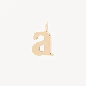 Chloé Alphabet Letter A Charm - Light Gold