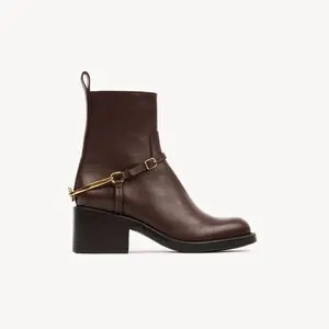 Chloé Dakota Ankle Boots - Sooty Brown