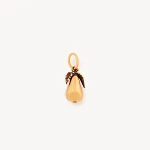Chloé Pear Charm - Gold Color