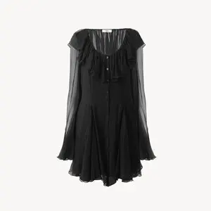 Chloe Button Detailed Dresses