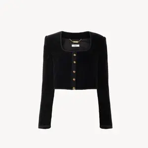 Chloe Button Detailed Jackets For Women