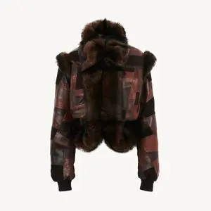 Chloe Patchwork Jackets For Women