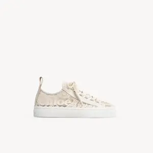 Chloé Lauren Lace-up Sneakers - Mild Beige