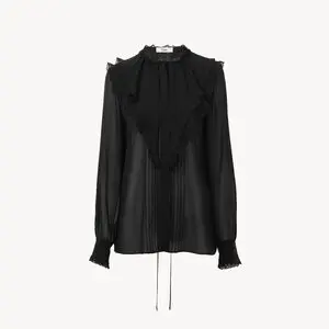 Chloe Tie Neck Blouses