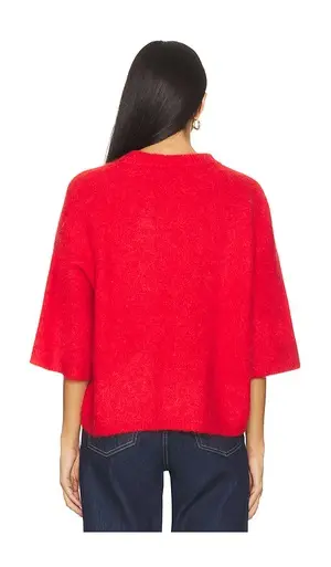 PISTOLA Micah Short Sleeve Crewneck Sweater