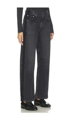 Citizens Of Humanity Lindz Low Rise Easy Straight Jeans - Kuro