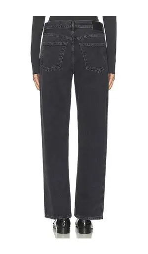 Citizens Of Humanity Low Rise Easy Straight Tuxedo Stripe Jeans - Kuro