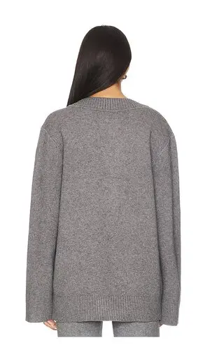 SEROYA Denise Cardigan - Medium Grey