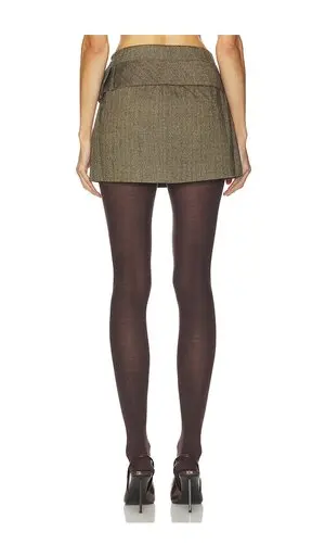 Ronny Kobo Earhart Mini Skirt