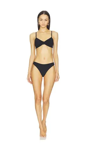 Hunza G Alicia Bikini Set Black