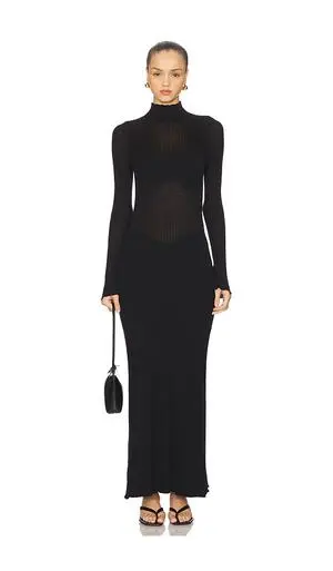 RUNAWAY THE LABEL Martina Knit Maxi Dress